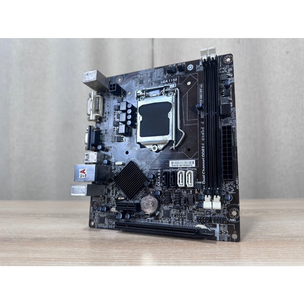 เมนบอร์ด(mainboard) colorful CF-H81-DV V20 (socket 1150) 1 MONTH ...