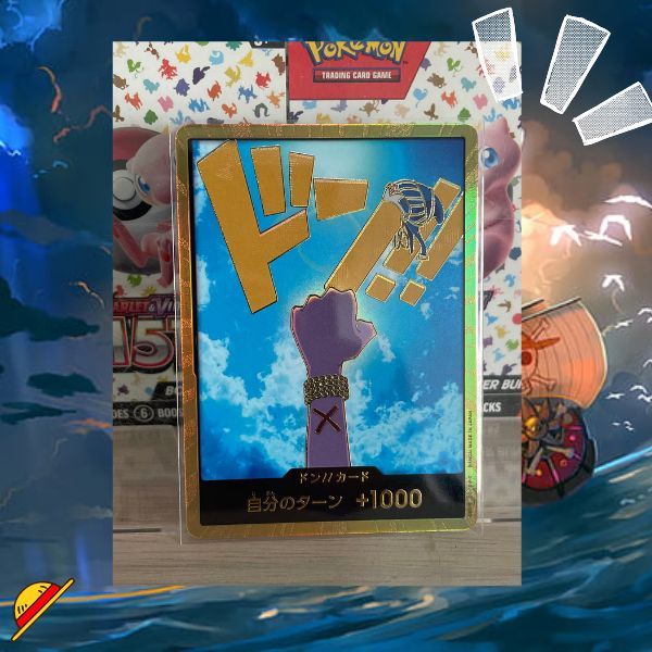 One Piece Card Don Card Vivi Super Parallel Gold Japanese DHL PRB-01 ...