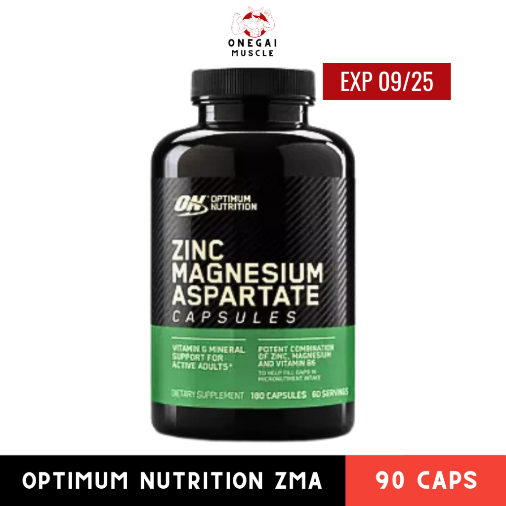 Optimum Nutrition ZMA 90 Capsules, Optimum Nutrition ZMA | Shopee Thailand