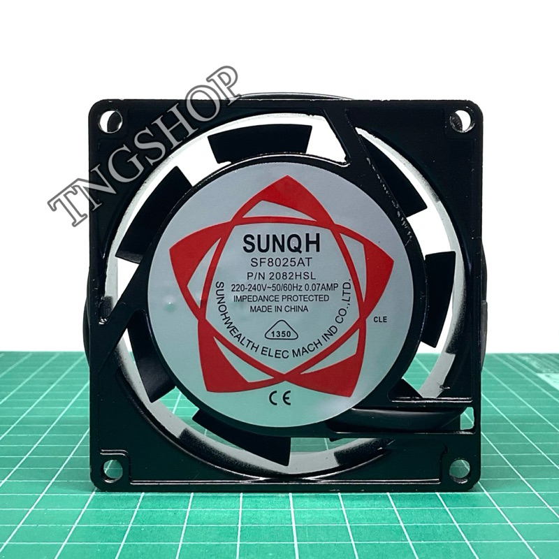 พัดลม 3นิ้ว (3") 80x80x25mm SUNON SF8025AT P/N 2082HSL 220V-240V 50/60Hz 0.07A | Shopee Thailand