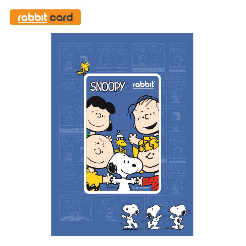 RABBIT card บัตรแรบบิท SNOOPY สำหรับบุคคลทั่วไป SN002 | Shopee Thailand