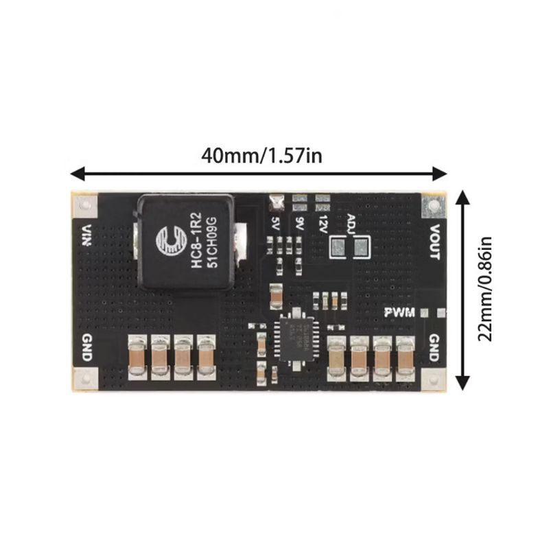 ( SAMSound ) Step up 5V 9V 12V กระแส 10A switching power supply booster ...