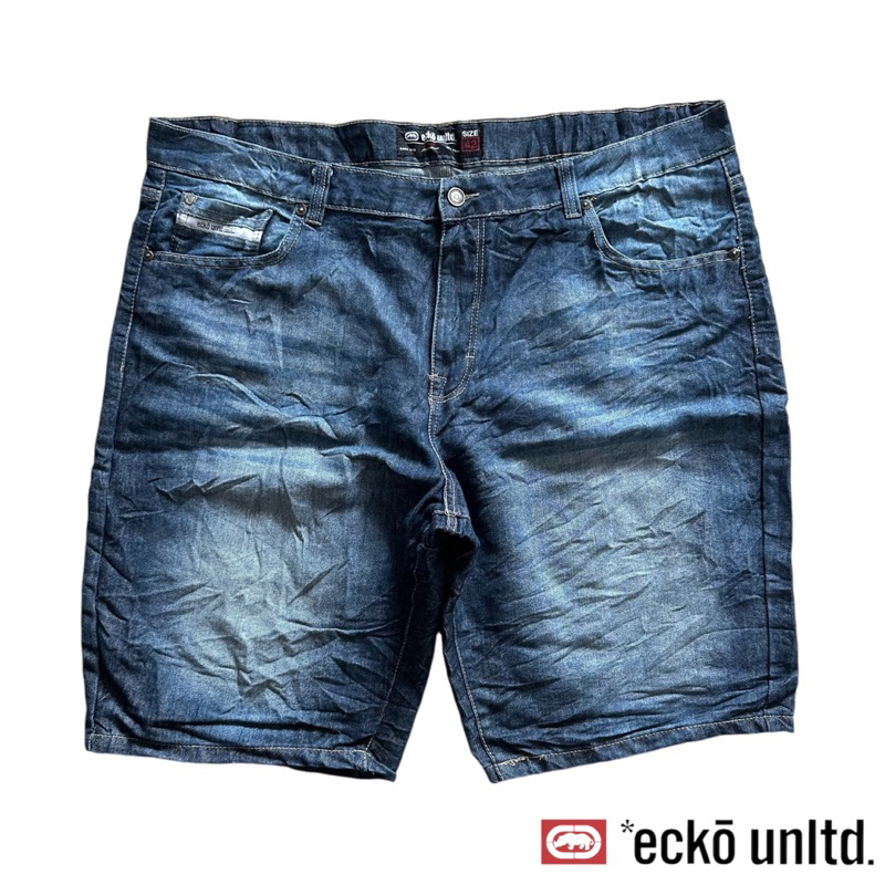 กางเกงยีนส์ ขาสั้น 3 ส่วน Ecko units ( ทรง Jort ) | Shopee Thailand