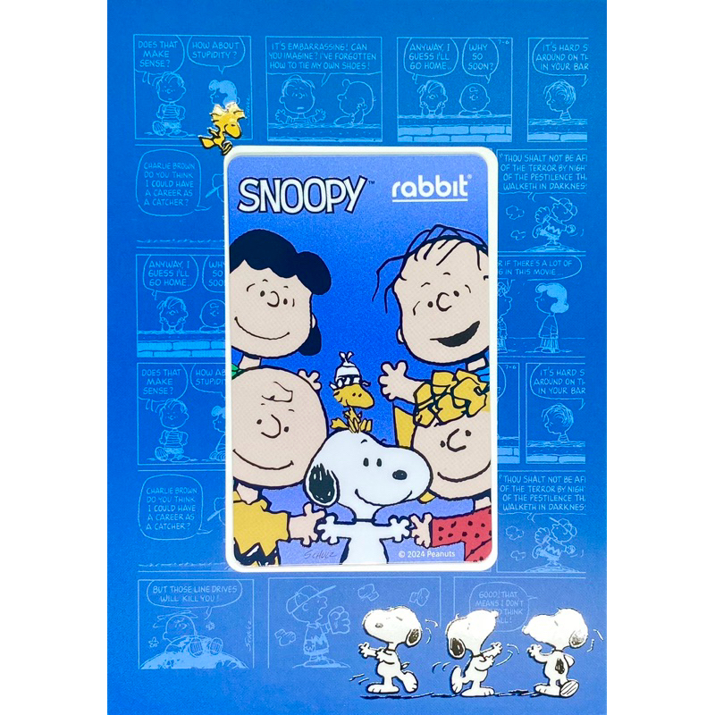 [Physical Card] Rabbit Card บัตรแรบบิท Snoopy สำหรับบุคคลทั่วไป ...