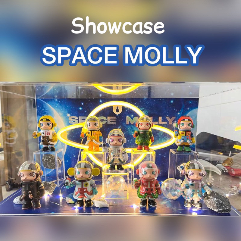 ตู้โชว์โมเดล Showcase Mega Space Molly 100% กล่องอคิลิคพร้อมอุปกรณ์ ...