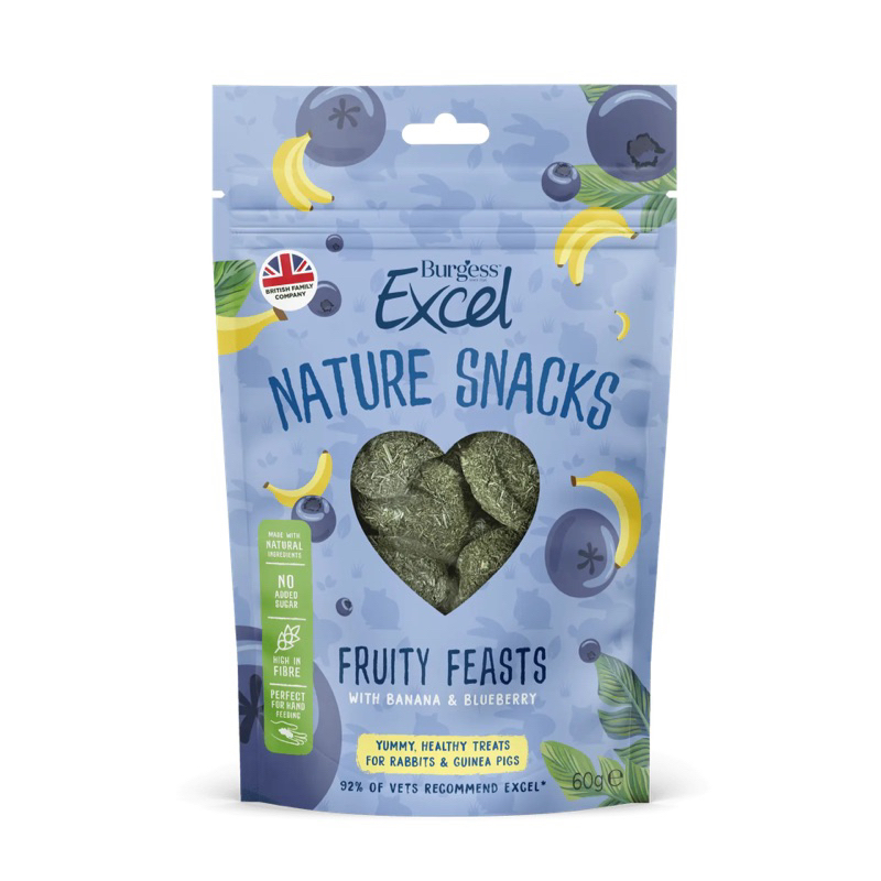 Burgess Excel Herby Hearts & Fruit Feasts 60g | Shopee Thailand