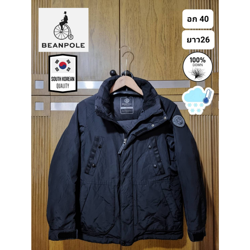 เสื้อกันหนาวขนเป็ด Parka แบรนด์ Beanpole จากเกาหลี มือ2ของแท้ | Shopee ...