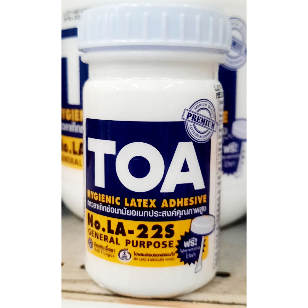 กาวลาเท็กซ์ งานอเนกประสงค์ทั่วไป TOA รุ่น LA-22S 4, 8 ออนซ์ (1 ขวด)เปิด ...