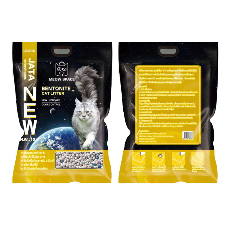 ทรายแมว MEOW SPACE จับก้อนดี มีกลิ่นหอม ช่วยกำจัดกลิ่น ขนาด 5 ลิตร ...