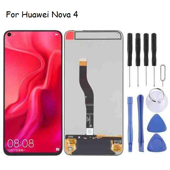 หน้าจอ Lcd หัวเว่ย Nova 4 Screen Display อะไหล่จอ จอชุด จอ + ทัช จอชุด หัวเว่ย Nova4 แถมไขควง ...