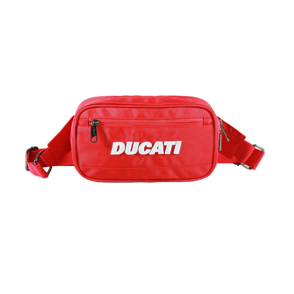 Ducati Waist bag กระเป๋าคาดเอวดูคาติลิขสิทธิ์แท้ ขนาด 24x13x5.5 cm. DCT49 178 | Shopee Thailand