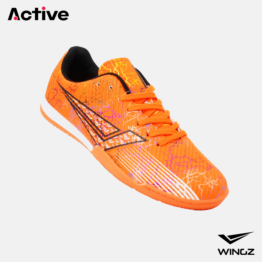 รองเท้าฟุตซอล WINGZ WZ 2215 (วิงส์) : สีส้ม | Shopee Thailand