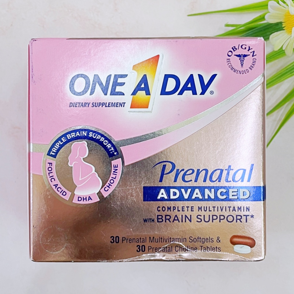 [One A Day®] Prenatal Advanced Complete Multivitamin with Brain Support ...