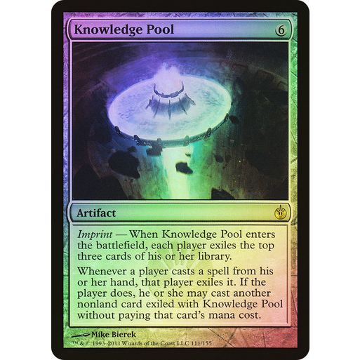 [MTG] Knowledge Pool [MBS] [ARTIFACT] [RARE] [FOIL] [ENG] (การ์ดเมจิค ...