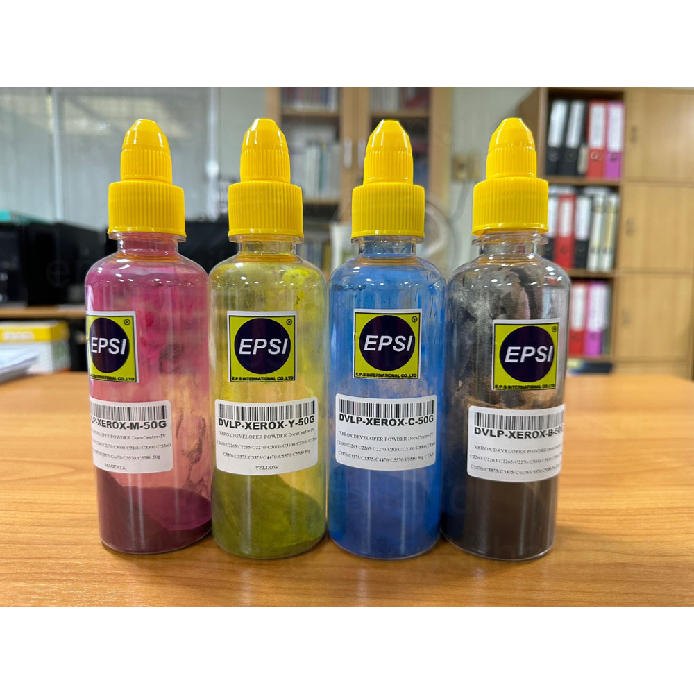 ผงแม่เหล็ก ขวด50g DEVELOPER POWDER FOR USE IN FUJI XEROX CP305/CM305 ...