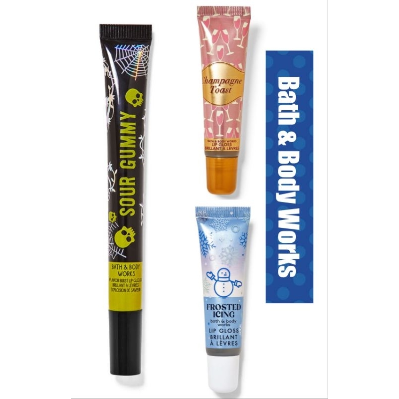 ลิปกลอส Bath & Body Works (Lip Gloss / Flovered Lip Gloss) | Shopee ...