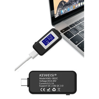 USB Multifunction tester Type-C อุปกรณ์ทดสอบค่าแรงดันไฟฟ้า USB Type-C ...
