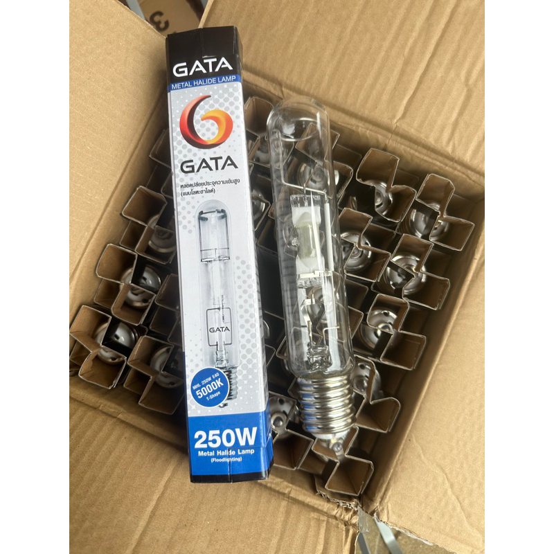 หลอดเมทัลฮาร์ไลด์ แสงขาว 250w E40 GATA | Shopee Thailand