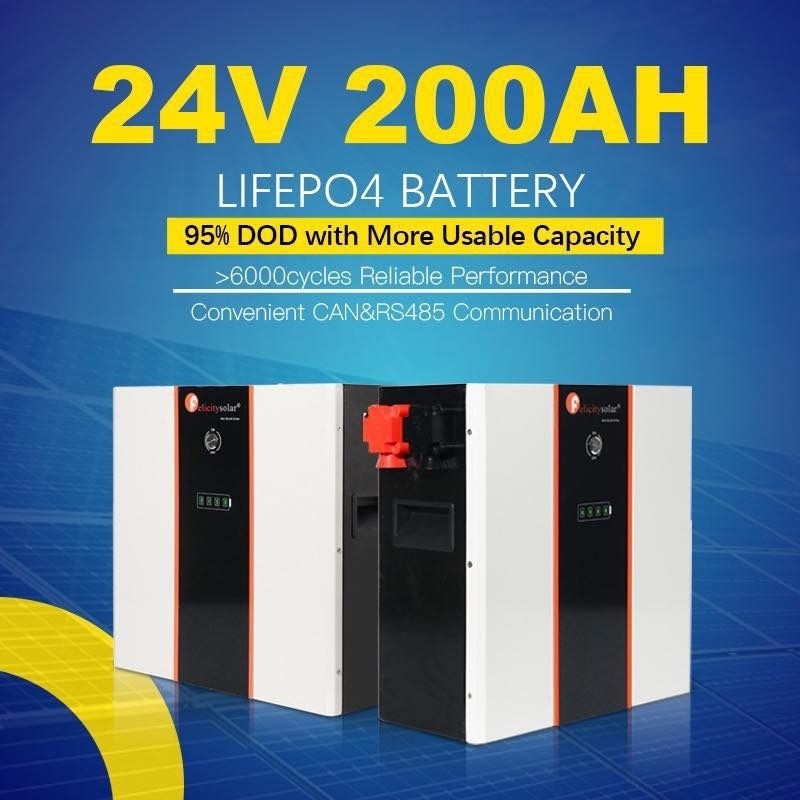 แบตเตอรี่ Lifepo4 24v 200Ah Model-LPBF-200AH | Shopee Thailand