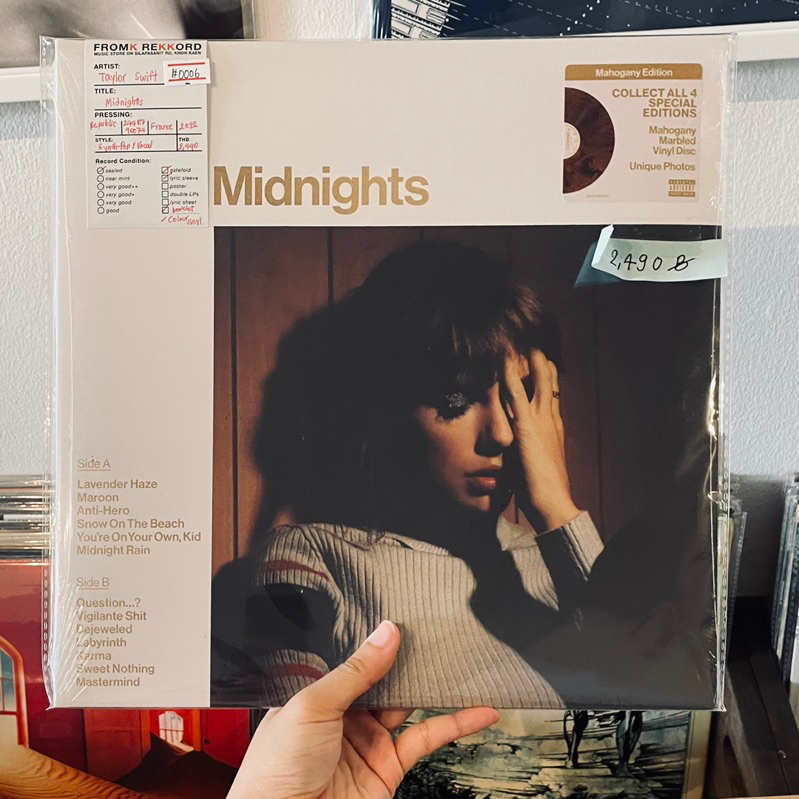 แผ่นเสียง Taylor Swift - Midnight (Vinyl) | Shopee Thailand