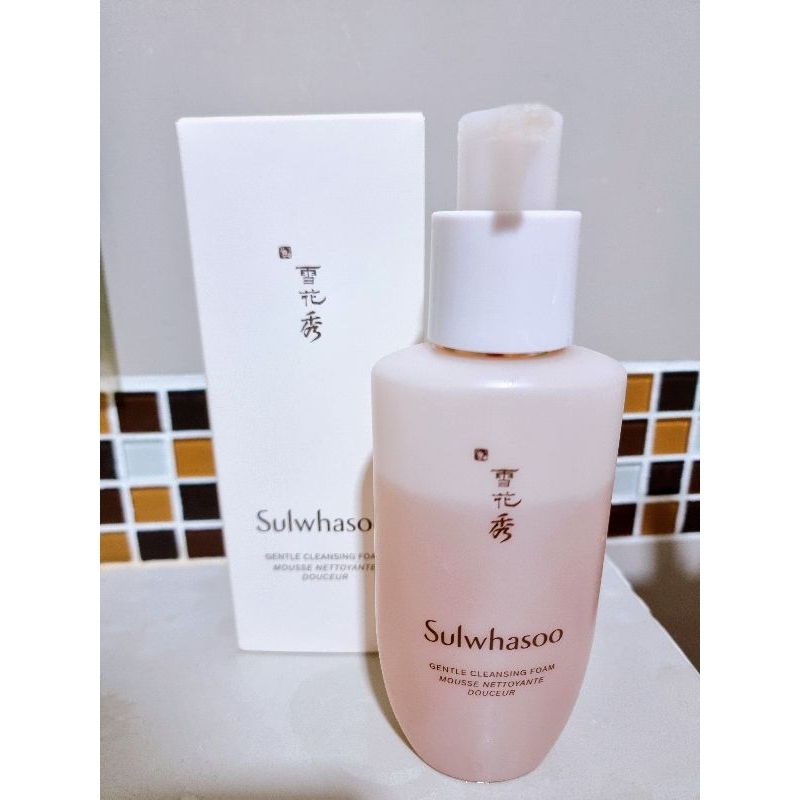 Sulwhasoo Gentle Cleansing Foam 200ml (with box) | Shopee Thailand