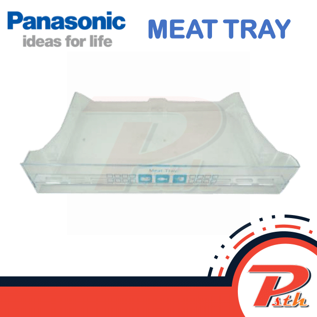 MEAT TRAY ถาดใต้ช่องฟรีส แท้สำหรับตู้เย็น Panasonic สามารถใช้ได้กับหลาย ...