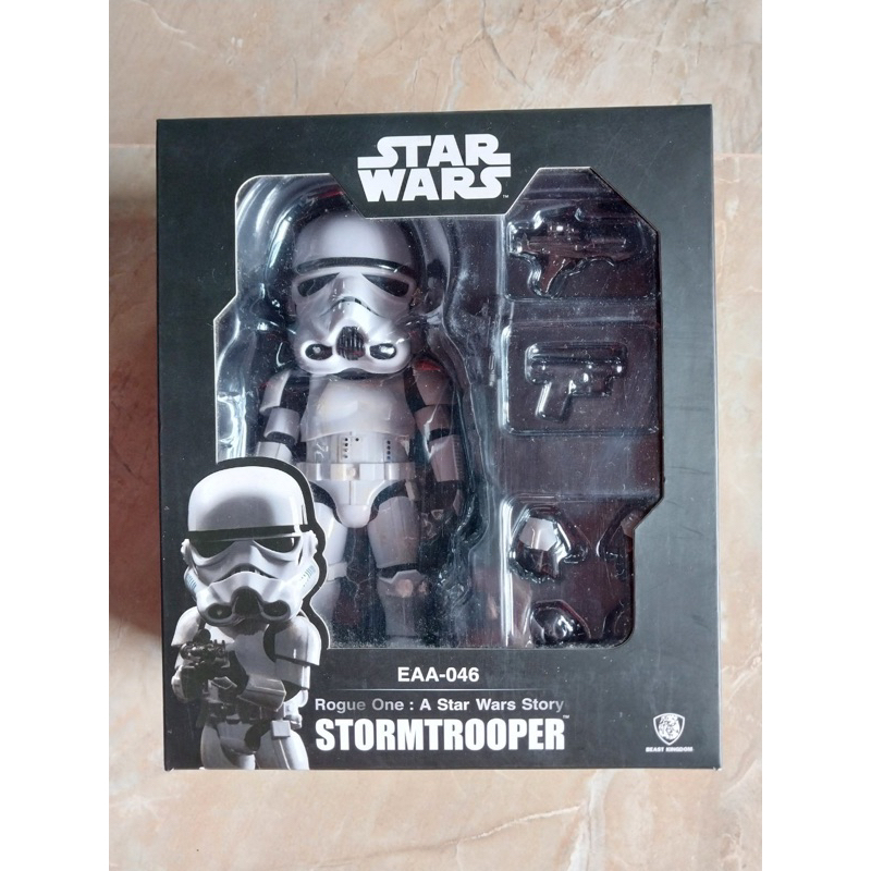 มือ2 EAA-046 Stormtrooper star wars Rouge one Egg attack Beast Kingdom action figure | Shopee ...