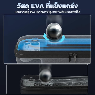 กระเป๋า สำหรับ ROG ALLY/Nintendo Switch EVA กระเป๋าใส่ งานเกรดดี กันน้ำป้องกันการตก สามารถวางที่ ...