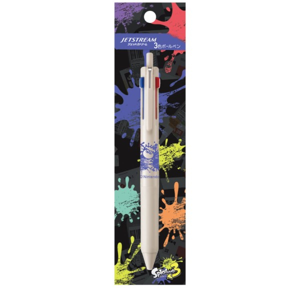 Splatoon3 Jet Stream 3 Colors Ball Pen (Ika/Tako) 0.5mm ปากกาลูกลื่น ...