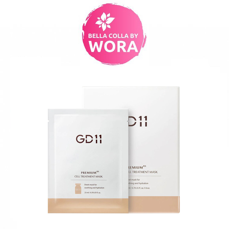 GD11 Premium RX Treatment Mask [6 แผ่น/กล่อง] GD11 พรีเมี่ยม RX เซลล์ ท ...