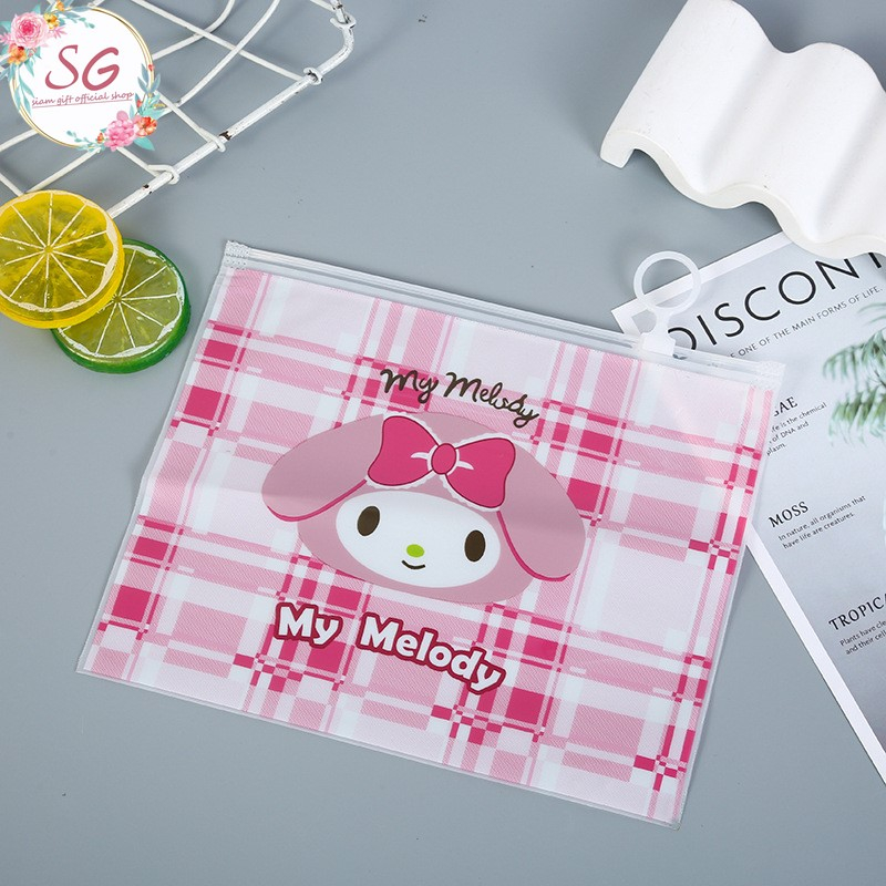 M703กระเป๋าดินสอน่ารัก ที่ใส่เครื่องเขียน พร้อมส่ง มีซิปล็อด ซองกันน้ำ ...