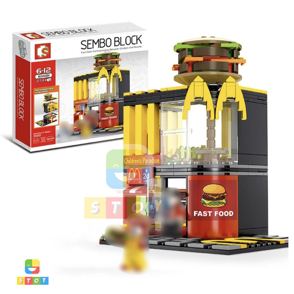 ชุดตัวต่อ SEMBO BLOCK Street Food SD601017 - SD601021 ร้านค้ามินิสตรีท ...