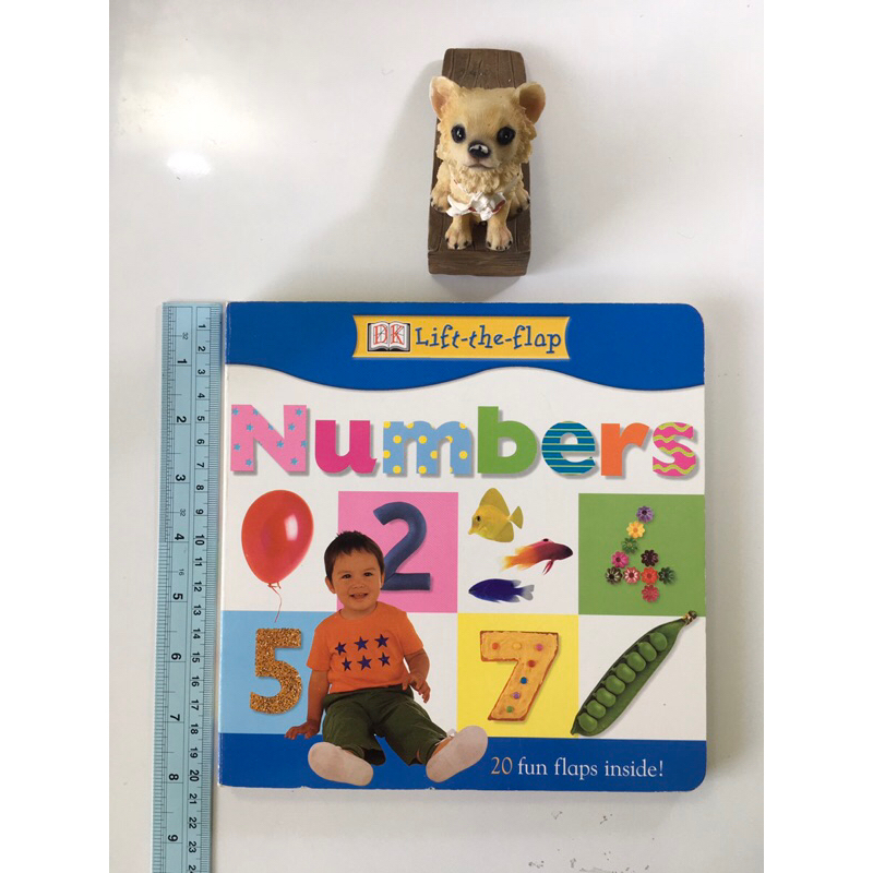 Numbers lift - the - flap หนังสือภาษาอังกฤษมือสอง boardbook | Shopee ...