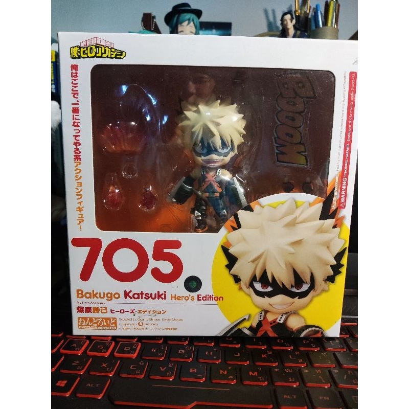 Nendoroid 705 : Bakugou Katsuki Hero's Edition เนนโดรอยด์ บาคุโก มือสอง ...