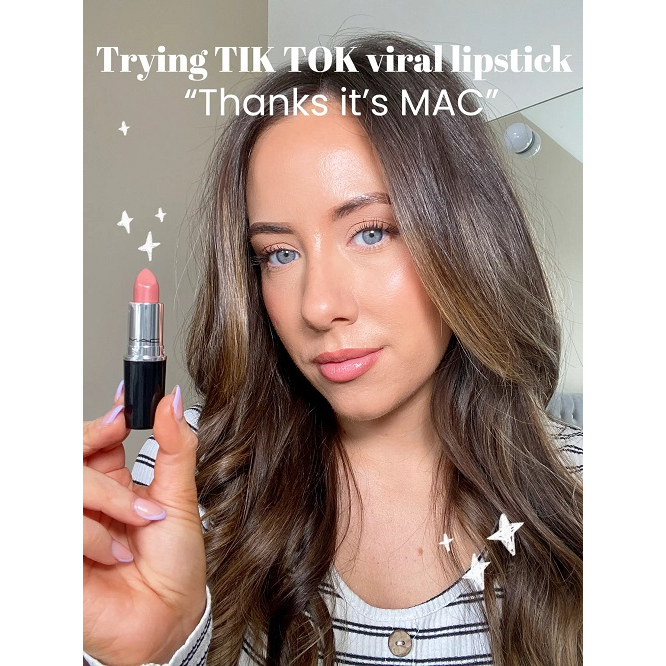 Beauty-Siam แท้ทั้งร้าน !! แบ่งขายลิปสติก MAC LIPSTICK สี THANKS ITS MAC ปริมาณ 0.25G. แบ่งขาย ...