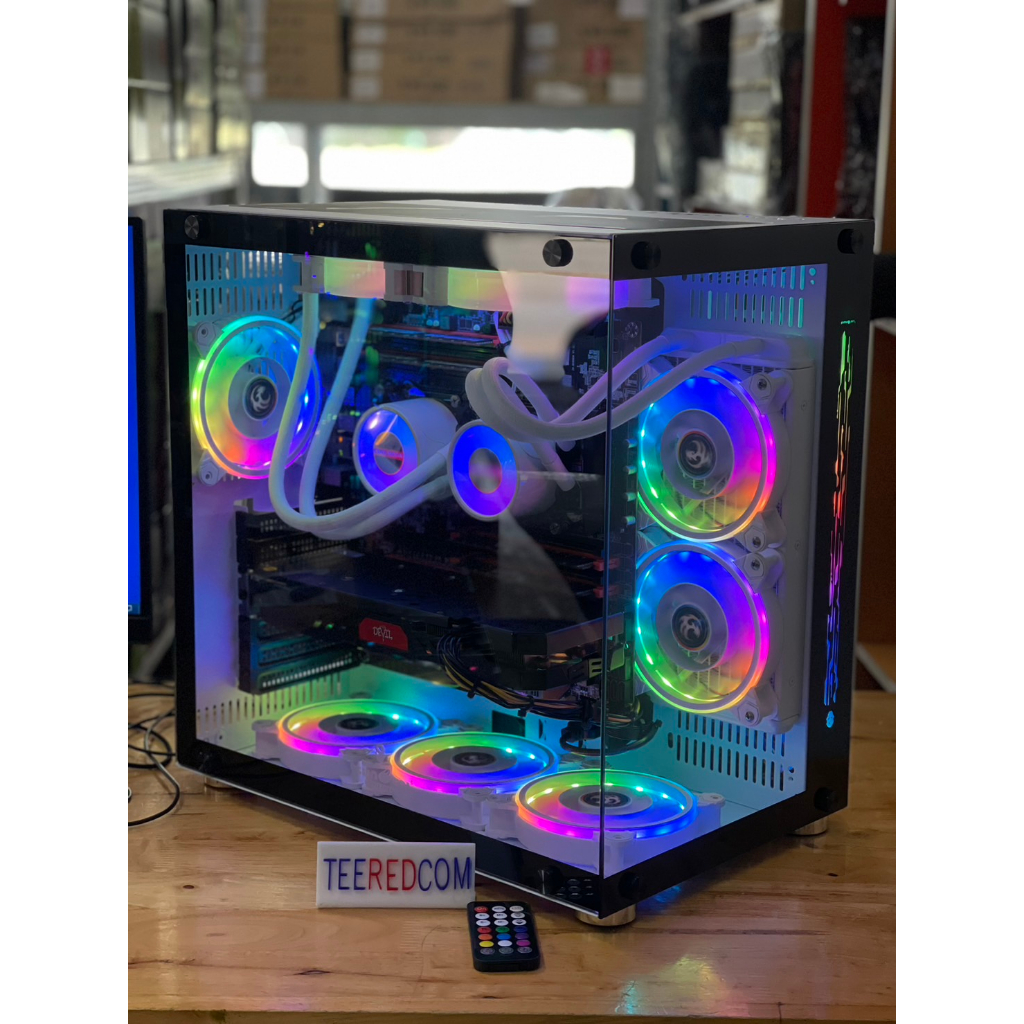 คอมประกอบ ตัดต่อ ปล่อยบอท 2 CPU intel xeon E5 2699v3 X2 36c/72t/Ram ...