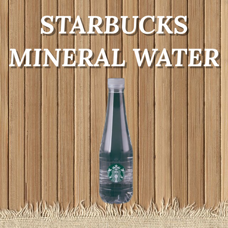 Starbucks® MINERAL WATER | น้ำดื่ม น้ำแร่ Starbucks® (450ml) | Shopee ...