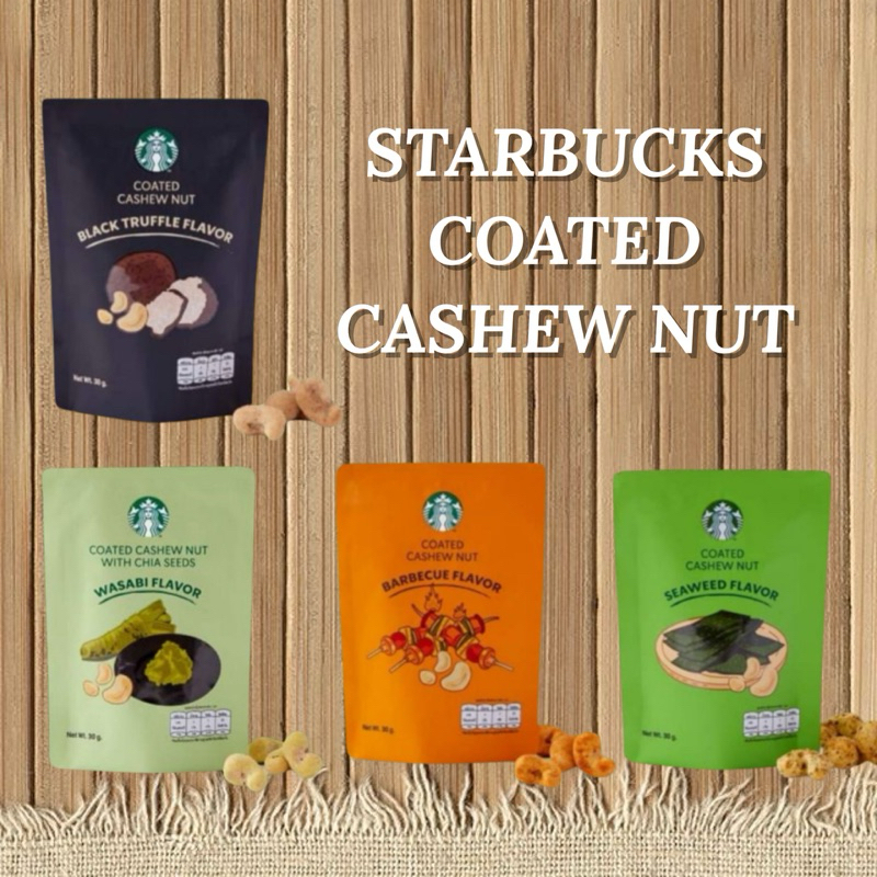 Starbucks COATED CASHEW NUT | เมล็ดมะม่วงหิมพานต์ ตราสตาร์บัคส์ ...