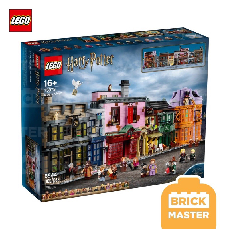 Lego 75978 Diagon Alley Harry Potter (หายาก) (ของแท้ พร้อมส่ง) | Shopee ...