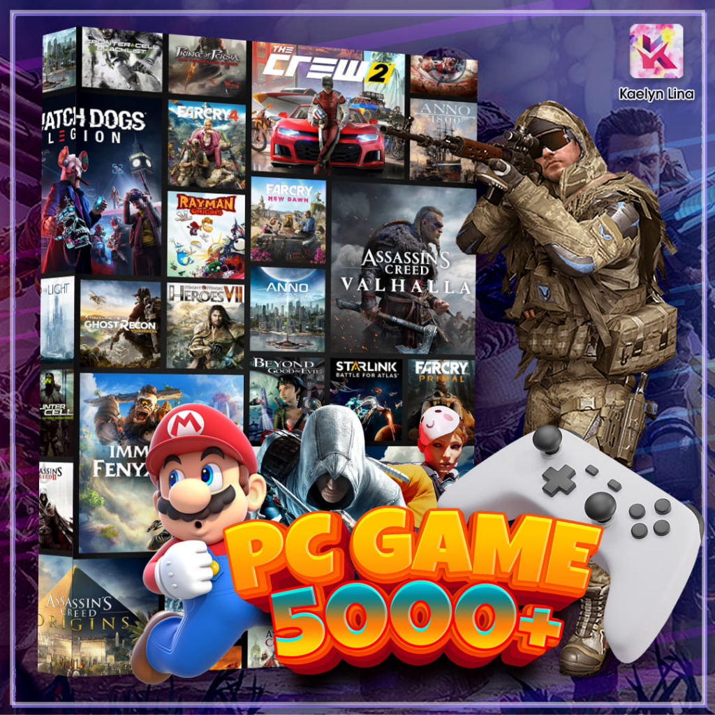 【PC GAMES】แพ็คเกจสุดคุ้มรวมเกมสำหรับ Windows 5000 + เกมส์ | Shopee Thailand
