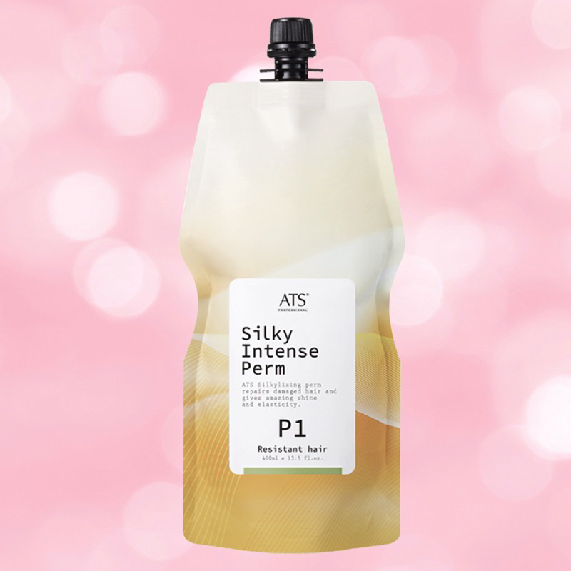 ATS Silky Intense Perm 400 ML.น้ำยายืด และ ดัดผม ช่วยให้เส้นผมแข็งแรง ...