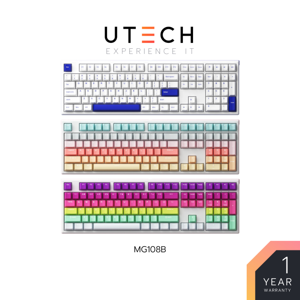 คีย์บอร์ด MonsGeek MG108B Full size 2.4gHz Wireless Bluetooth RGB ...