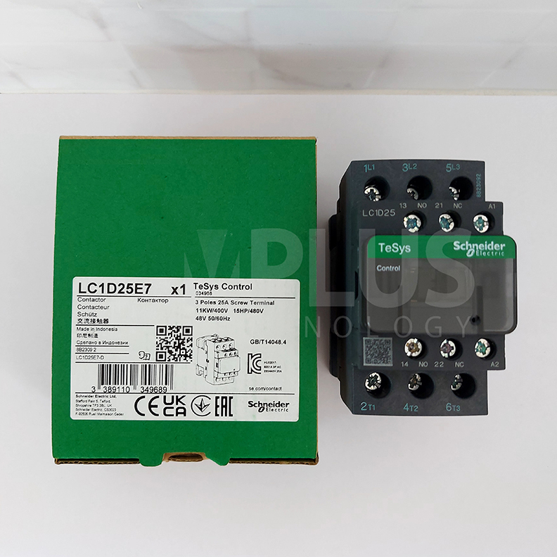 Schneider - แมกเนติก คอนแทกเตอร์ - Magnetic Contactor 48VAC 3P ...