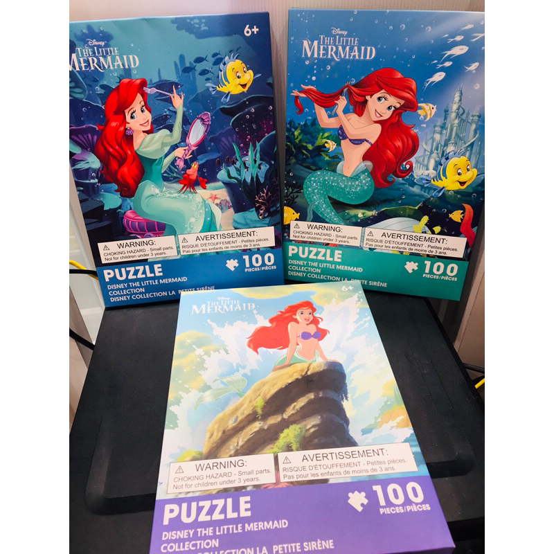 จิ๊กซอว์ the little Mermaid 100ชิ้น พร้อมกรอบรูป ลิขสิทธิ์แท้จากminiso ...