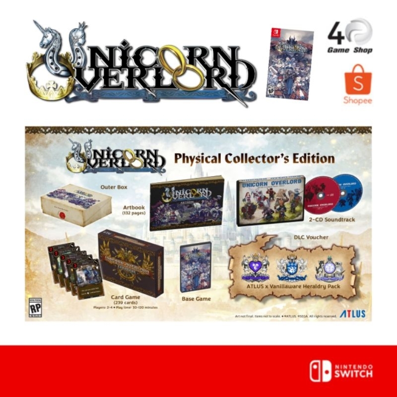 Unicorn Overlord [NS Collector's Edition [US. VER.] | Shopee Thailand