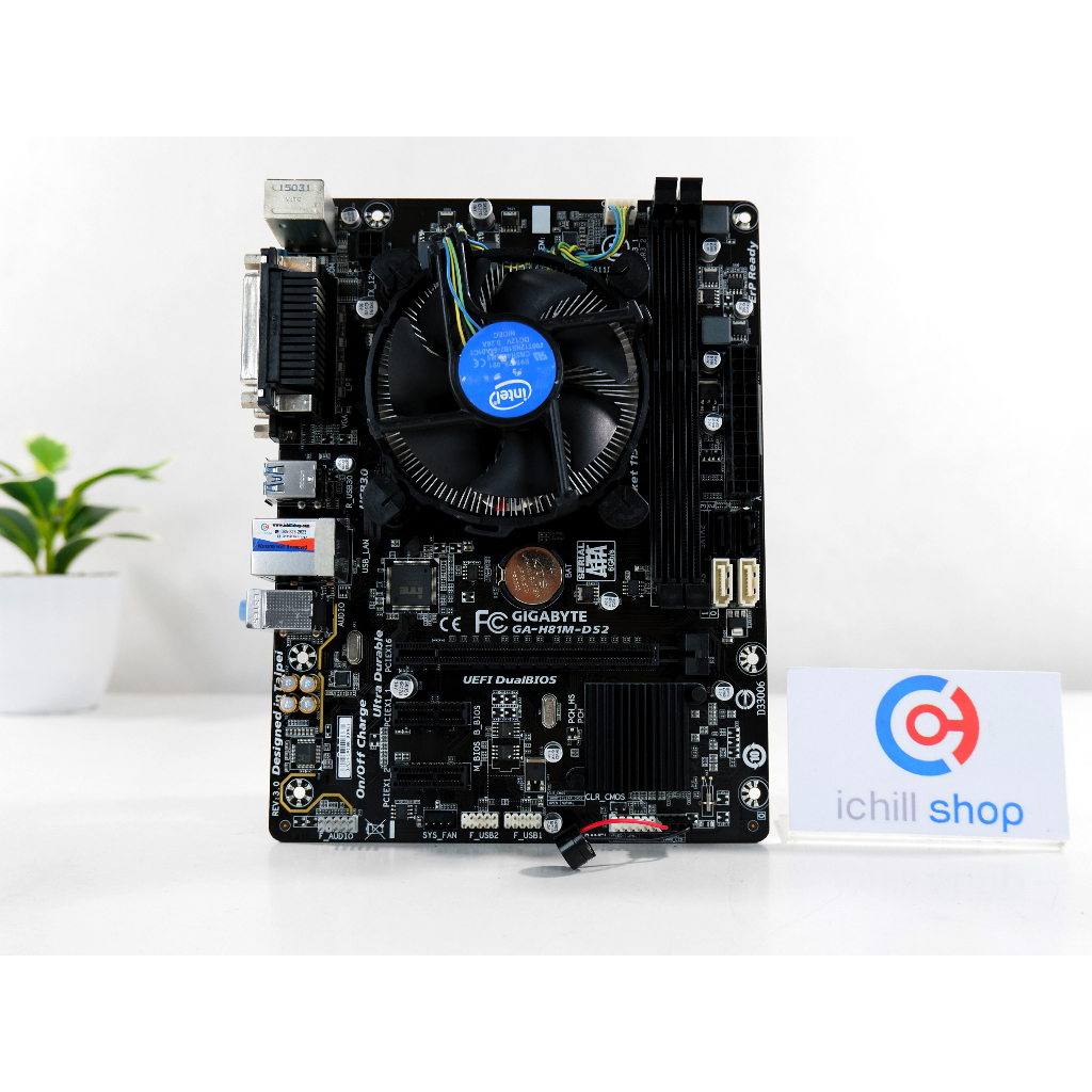 ชุดซีพียูพร้อมเมนบอร์ด CPU : INTEL CORE I5-4460 + MB : GIGABYTE GA-H81M ...