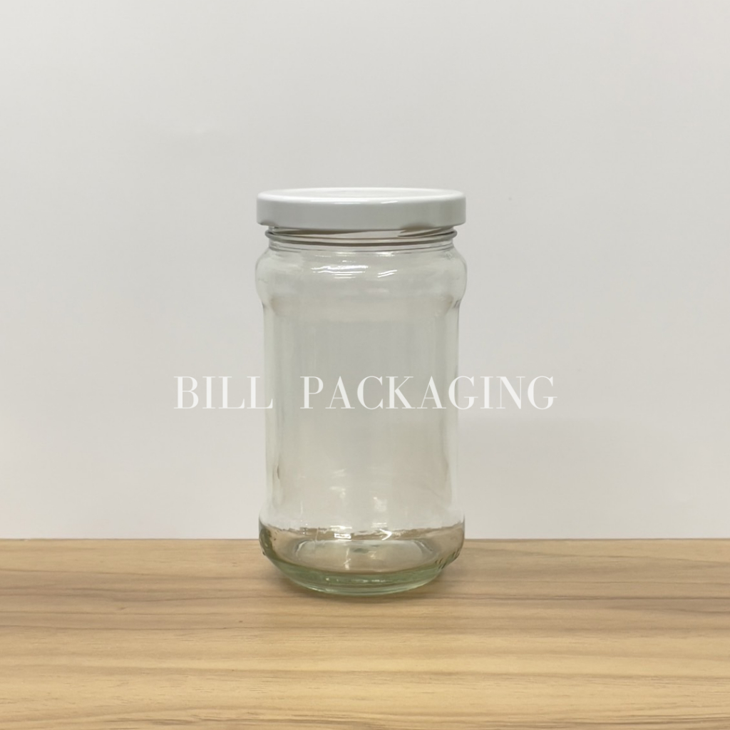 (แพ็ค10ใบ) ขวดแก้วทรงกาแฟ 315ml. พร้อมฝาเกลียวล็อค63mm. (ฝา7แบบ) | Shopee Thailand