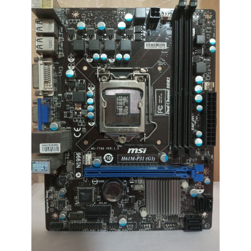 Mainboard 1155 MSI H61M-P31(G3) Socket 1155 รองรับ Intel Gen2&3 | Shopee Thailand