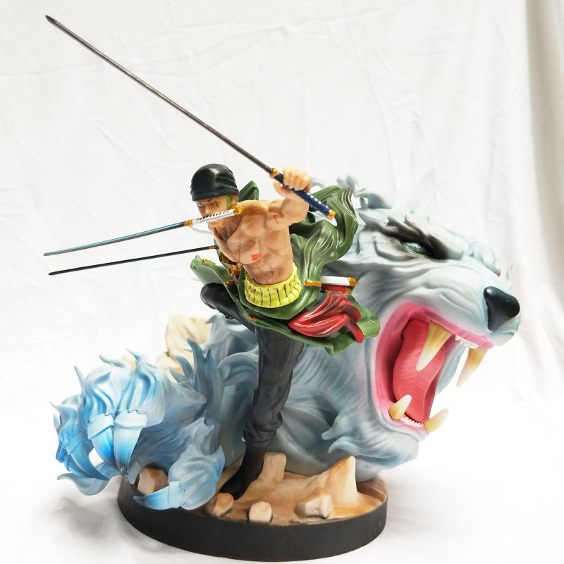 โมเดล Big Size Roronoa Zoro Tiger Hunting ของขวัญ ของเล่นสะสม | Shopee ...