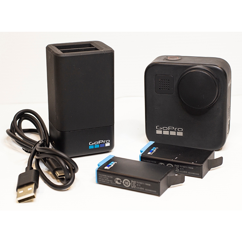 GoPro MAX 360 Action Camera มือสอง+Dual Battery Chargerแท้ แบตแท้x2 ...